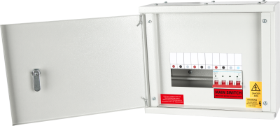 Live Electrical 2 Way TP&N Horizontal Distribution Board with 100A 4 P ...